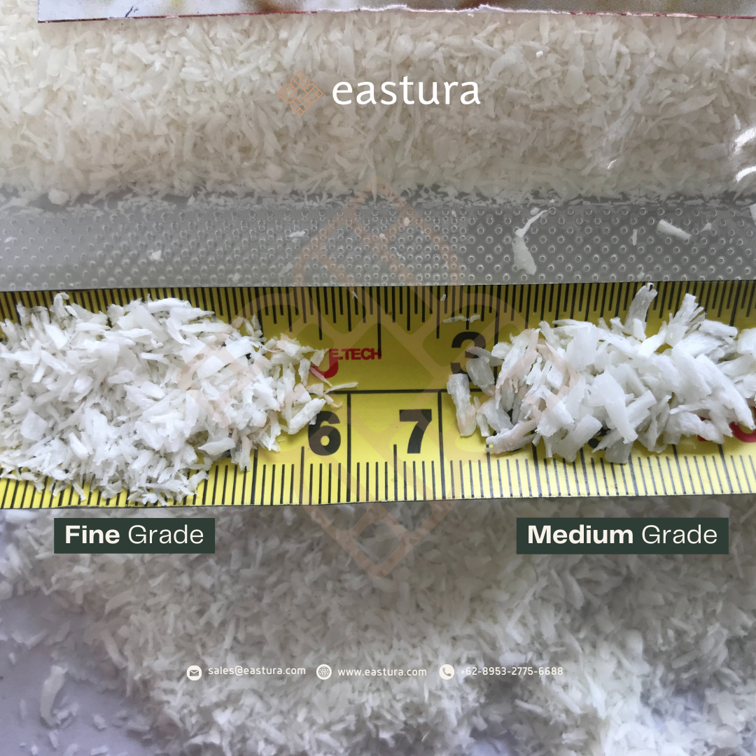 High Fat Desiccated Coconut Indonesia by EASTURA | Inaexport