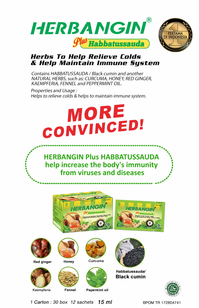 Herbangin Plus Black Seed | Inaexport
