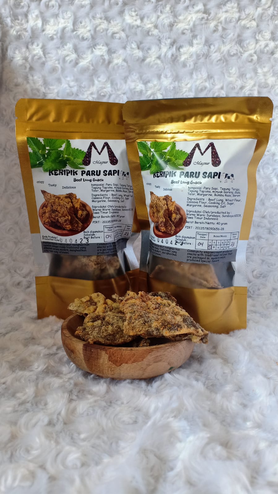 Beef Lung Snack - Crunchy | Inaexport