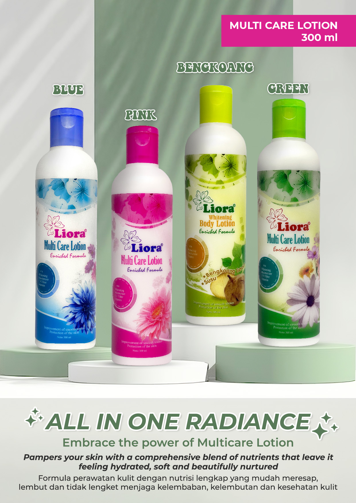 Liora Multi Care Lotion 300 ml | Inaexport