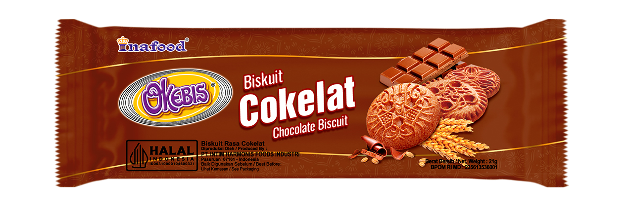 Okebis Chocolate Biscuits 120 | Inaexport