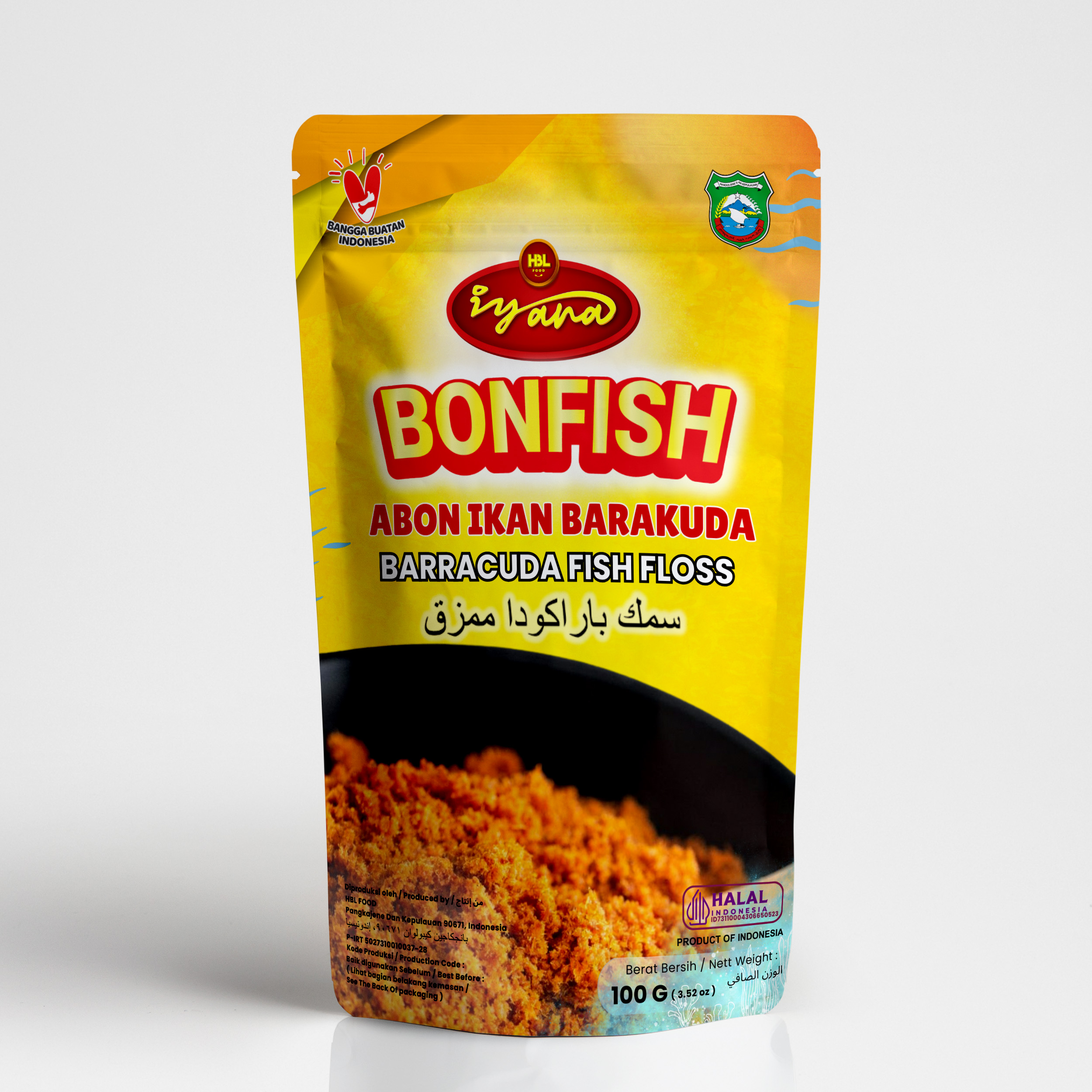 BONFISH BARRACUDA FISH FLOSS | Inaexport