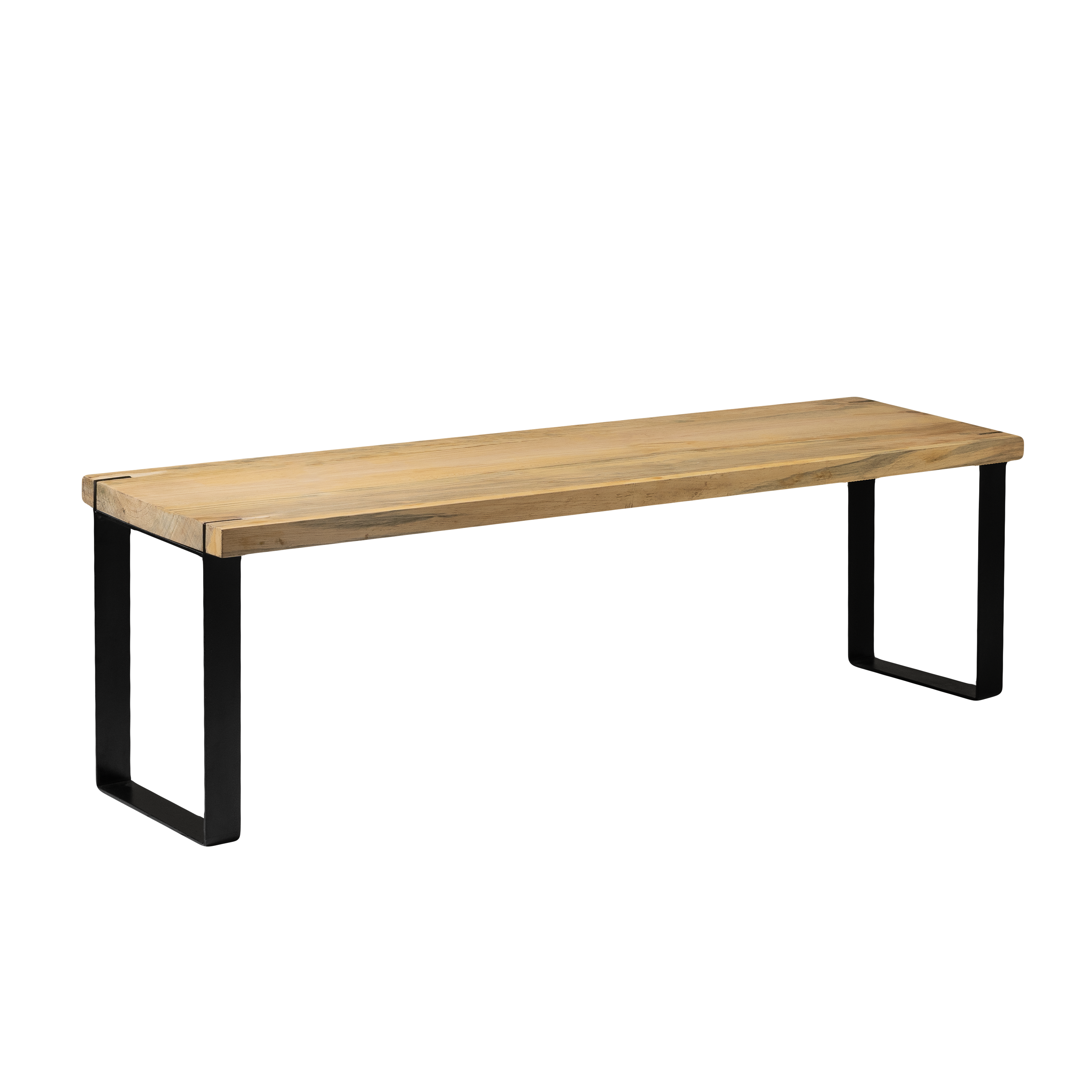 Reclaimed Strip Metal Bench | Inaexport