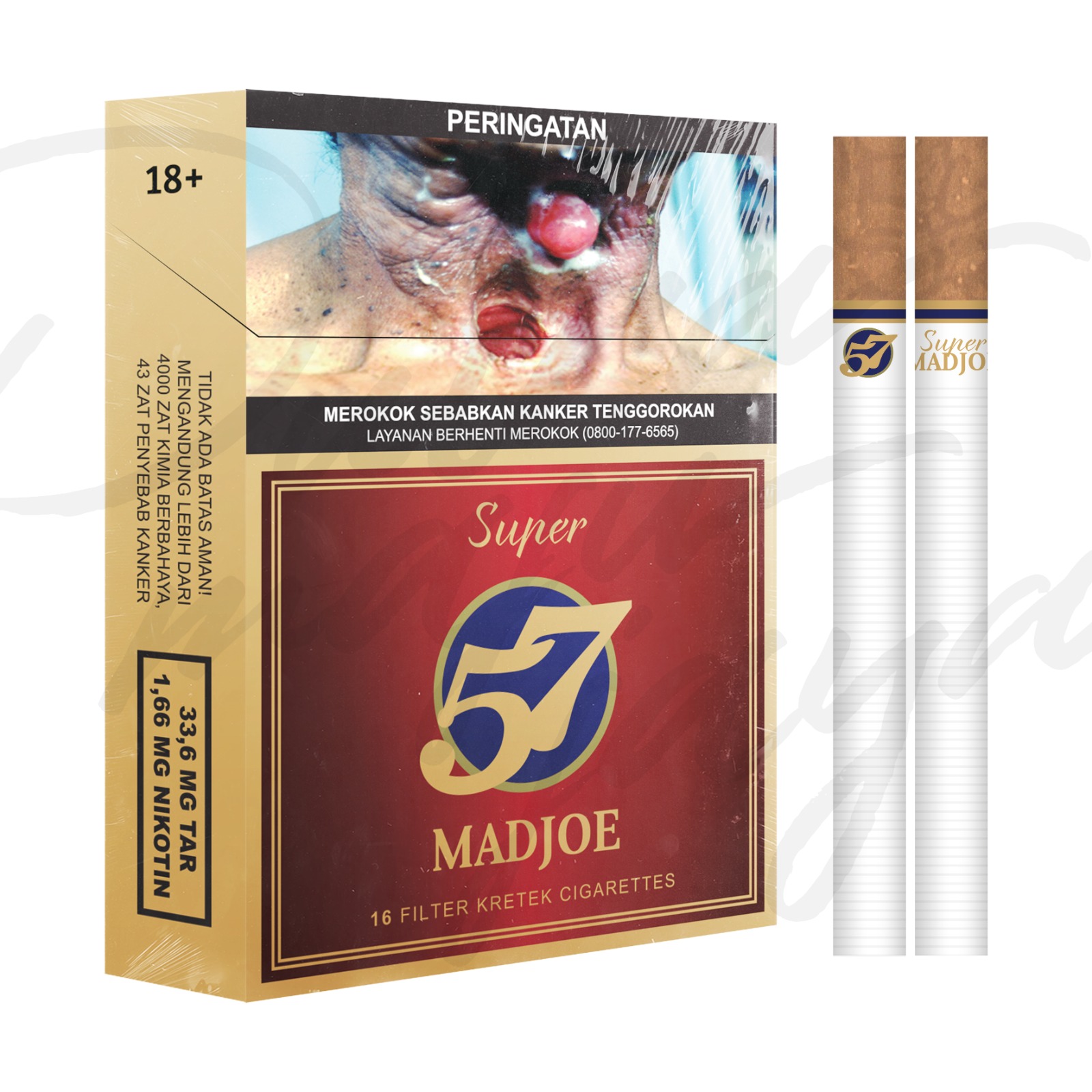 Super 57 Madjoe (Regular Cigarette, Machine Rolled) | Inaexport