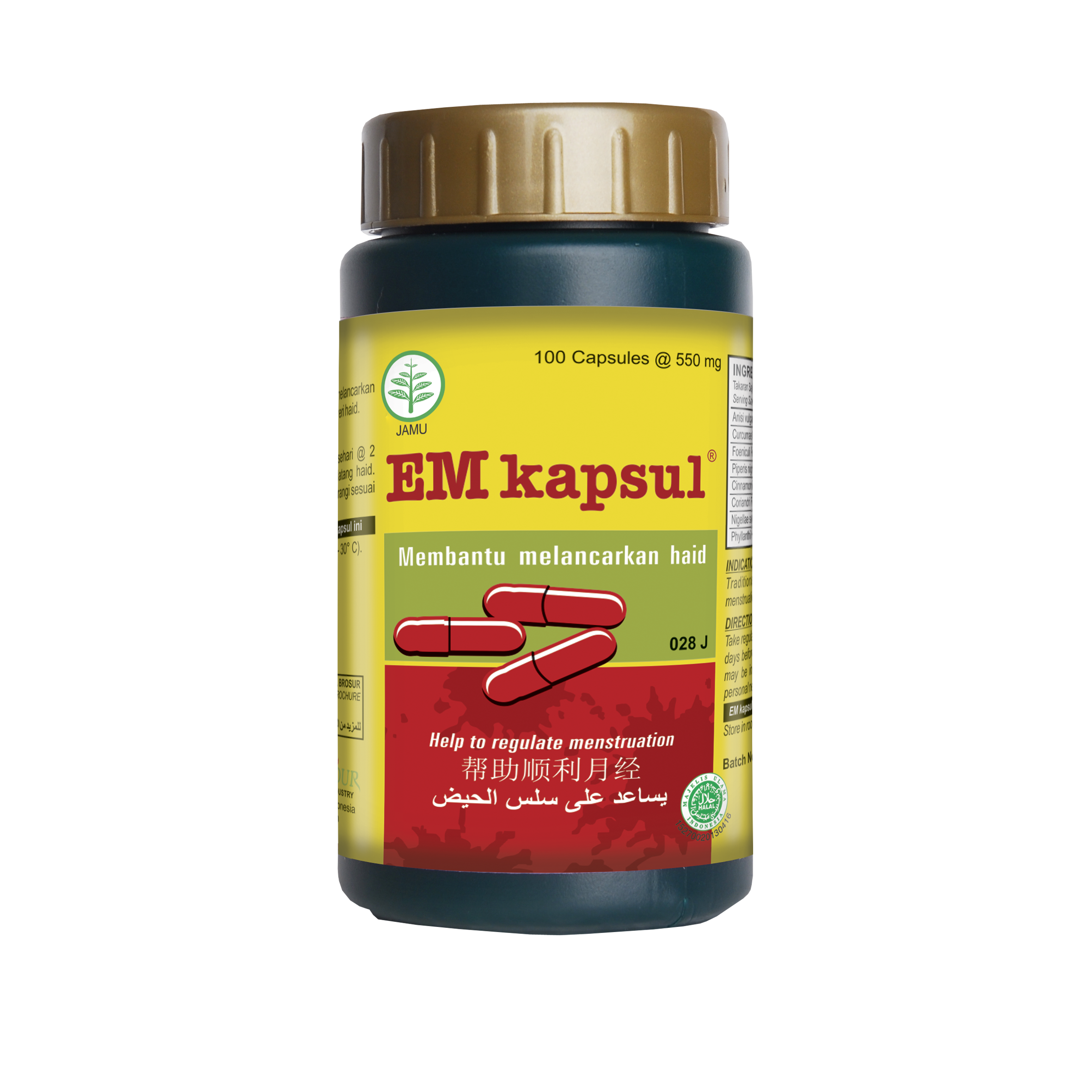 EM CAPSULES 100 Capsules | Inaexport