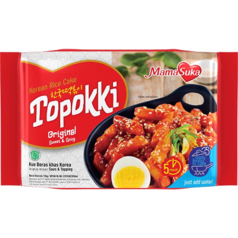 Original Instant "Topokki" (Rice Cake) | Inaexport