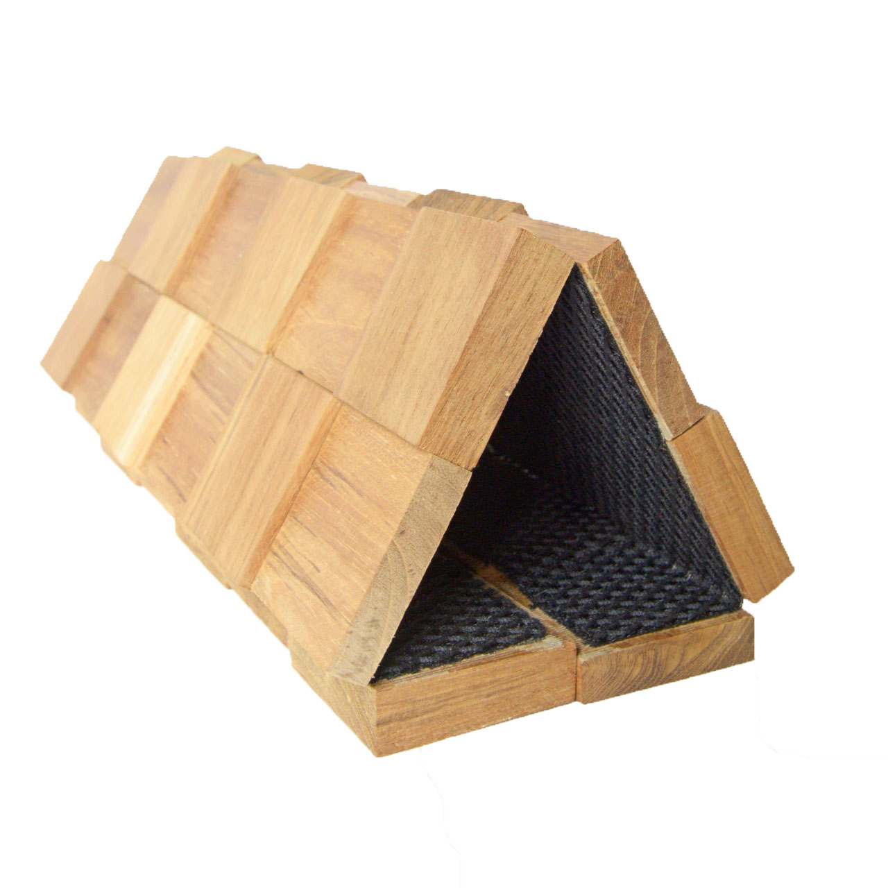 Wall Cladding Cube Teak Natural | Inaexport