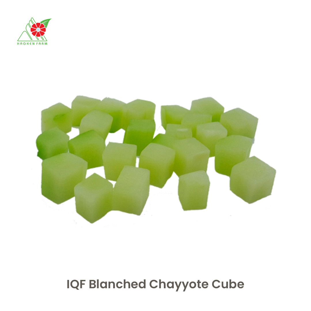 IQF Blanched Chayyote Cube | Inaexport